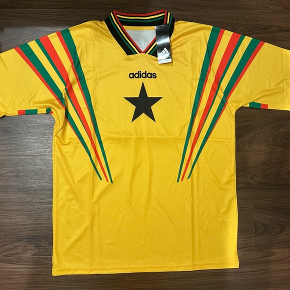 adidas | Shirts | Adidas Ghana Black Stars 996 Charles Ck Akonnor ...